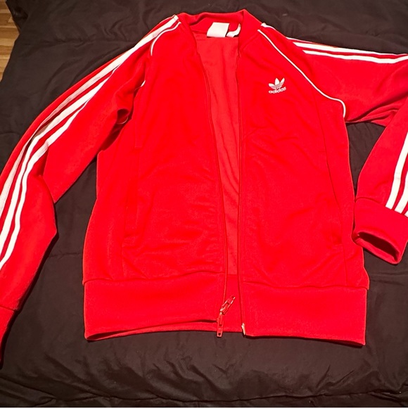 adidas Originals | Jackets & Coats | Adidas Sst Track Jacket Red | Poshmark